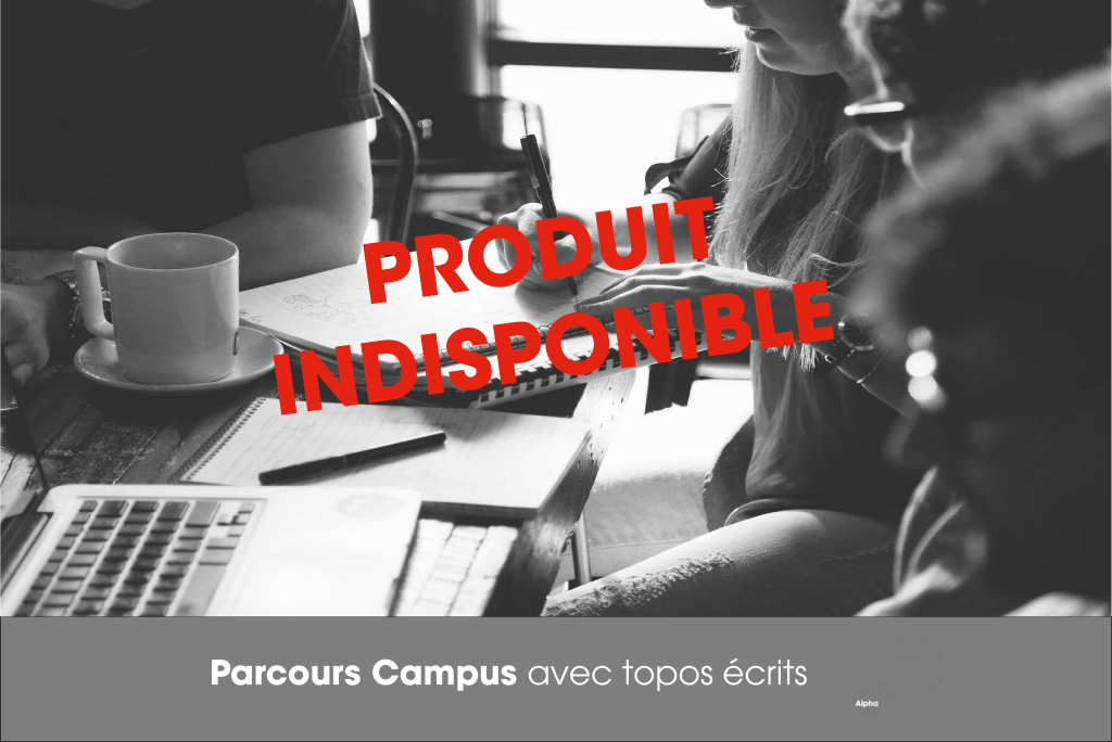 Le guide du Parcours Alpha Campus en ligne | Librairie Alpha